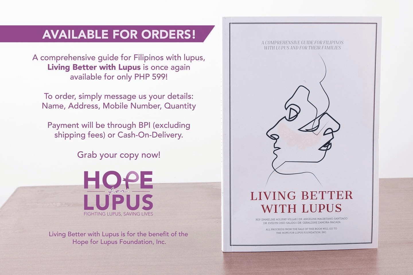 Living Better with Lupus Book – Hope for Lupus